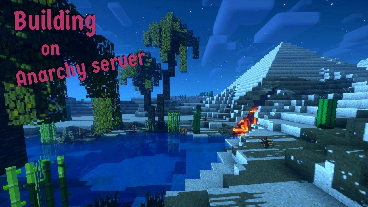 Pyramide -Constantiam -Minecraft Anarchy -Survival Timelapse - YouTube