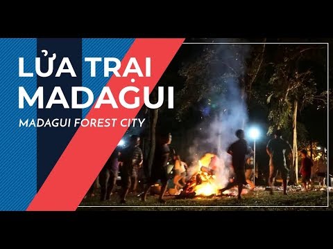 ĐÊM LỬA TRẠI GIỮA NÚI RỪNG MADAGUI | MADAGUI FOREST CITY - YouTube