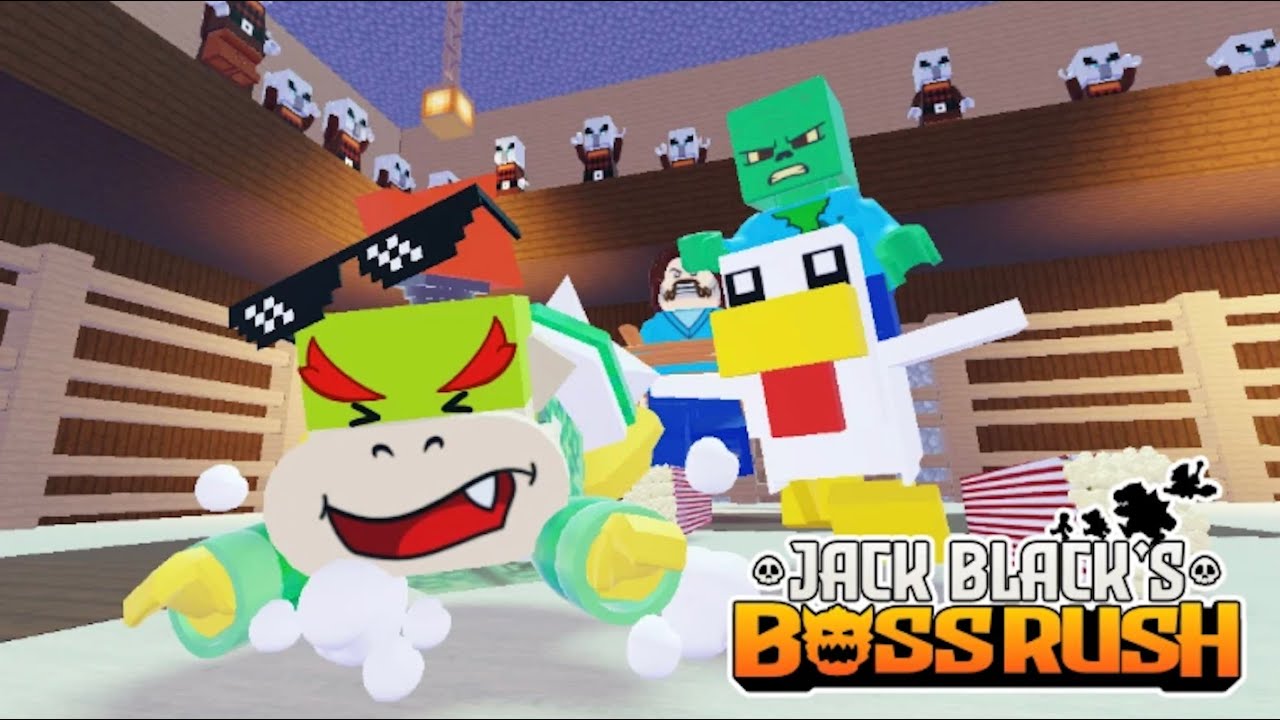 Let's play Jack Black's Boss Rush (LIVE) - YouTube