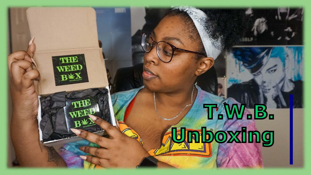 AN UNBOXING || The Weed Box Mystery Box - YouTube