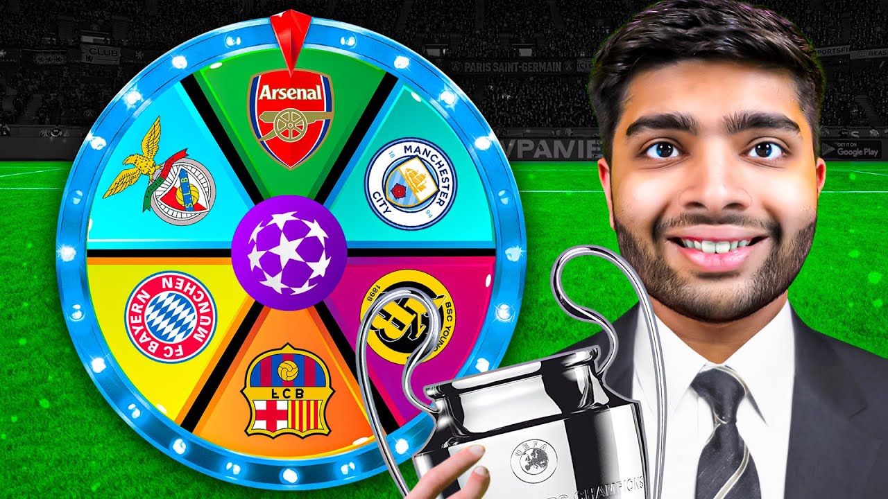UCL but Wheel decides my Club… - YouTube