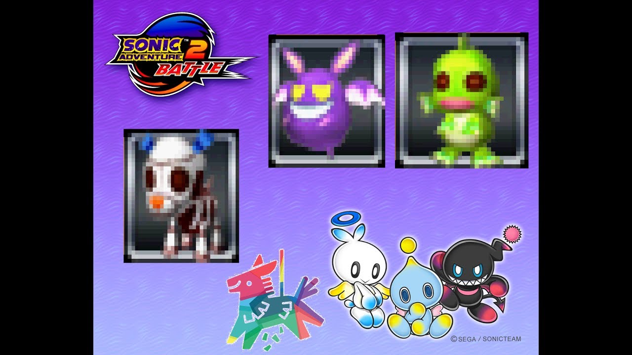 SA2 how to get all 3 black ghost animals for chao world (Bat, Halfish ...
