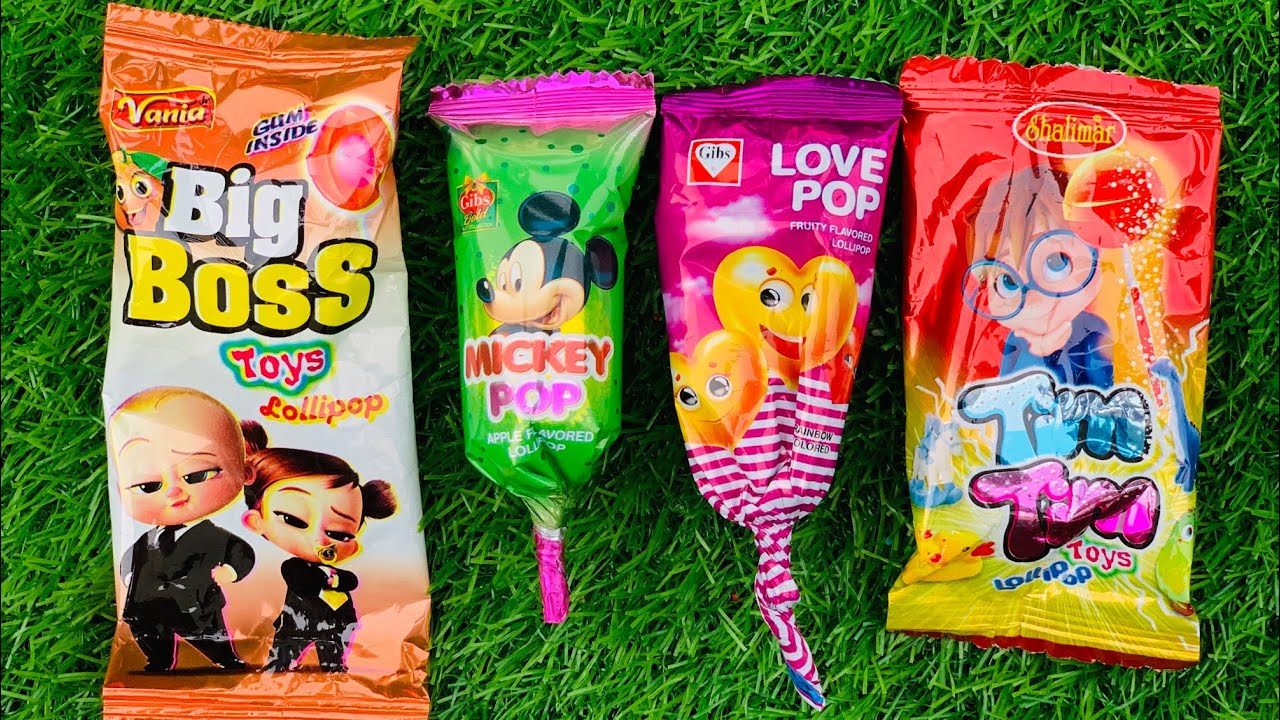 Big Boss , Mickey Pop , Love Pop And Tim Tim Unboxing video - YouTube
