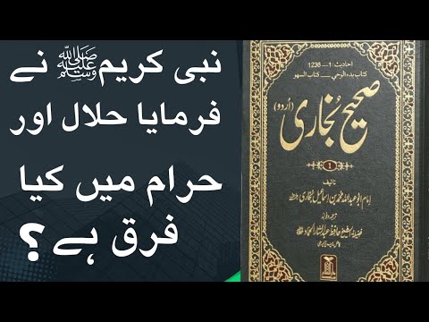 Halal or harame me kya fariq he||Halal or Harame me fariq||Sahih ...