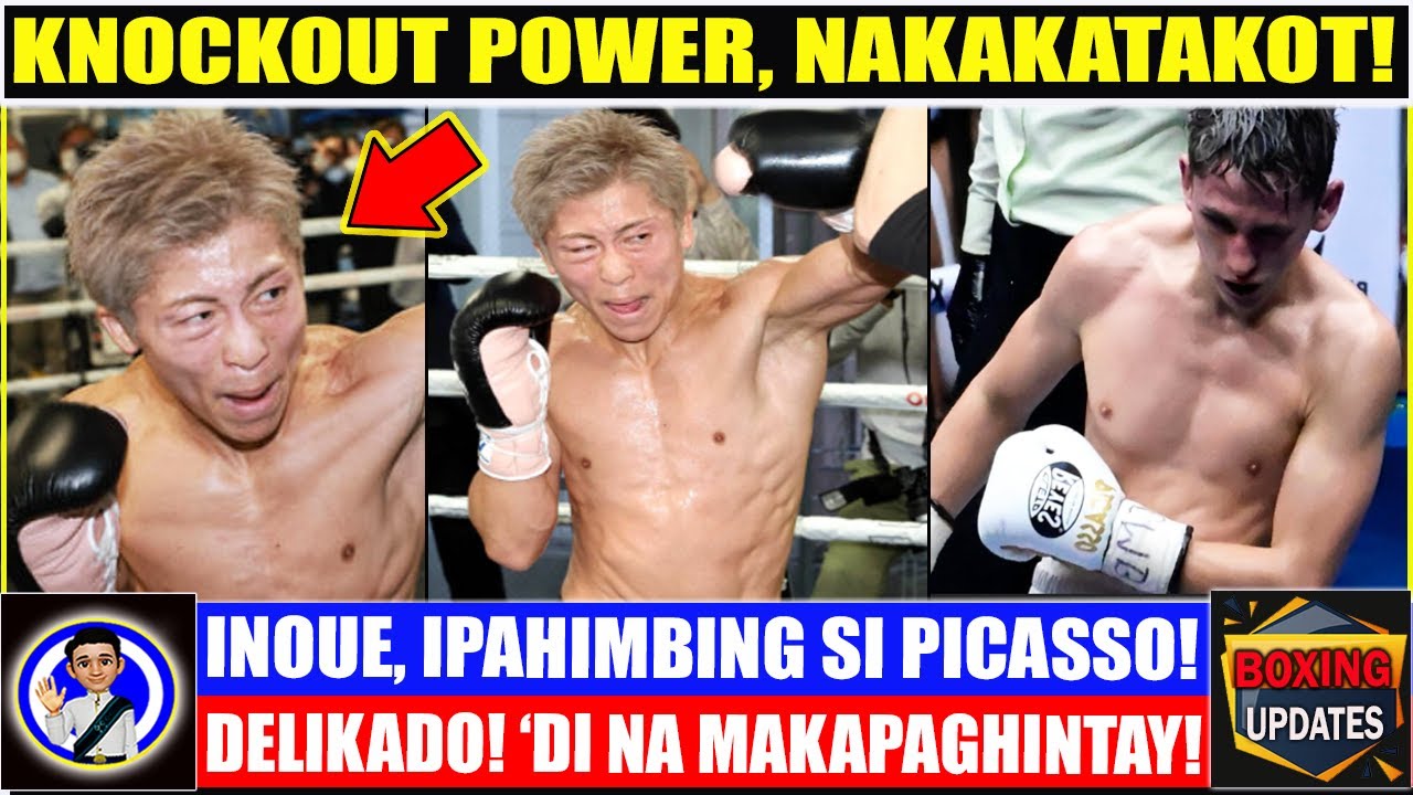 Wala na! INOUE, nababagao hitsura sa lakas ng suntok! Nangangako na ...