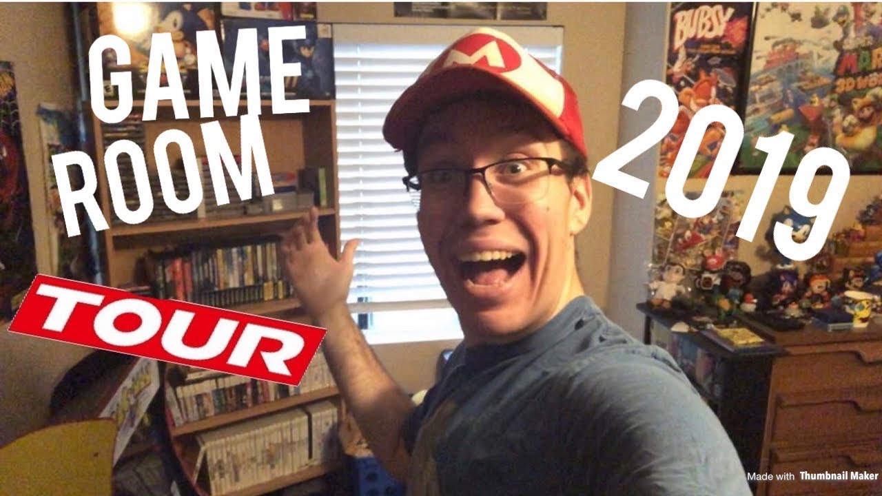 My Game/Nintendo Room Tour 2019 - YouTube