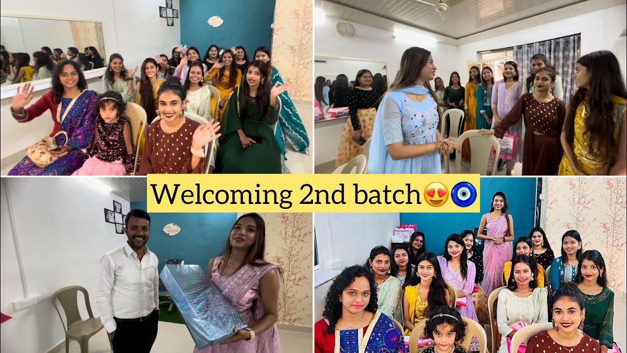 20/11/2023 Welcoming Our 2nd batch of Sonal Makeover & Sunday Batch Students ️🧿 | - YouTube