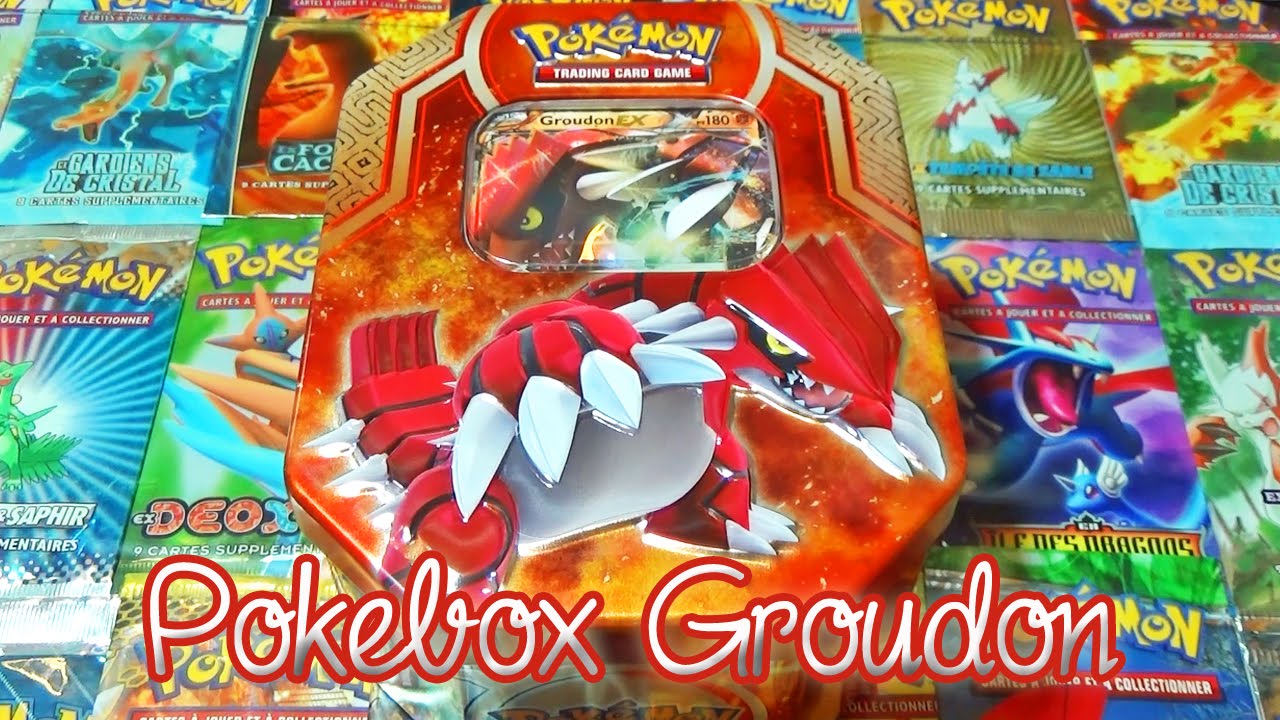 Ouverture d'une Pokébox Groudon EX - Une Pokébox LÉGENDAIRE ! - YouTube
