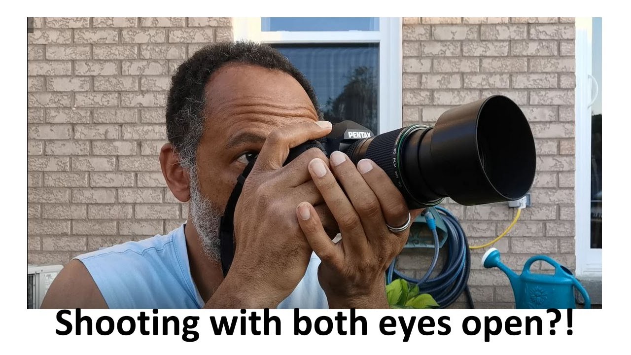 How to shoot through the viewfinder. Is my technique the odd one? Why I ...