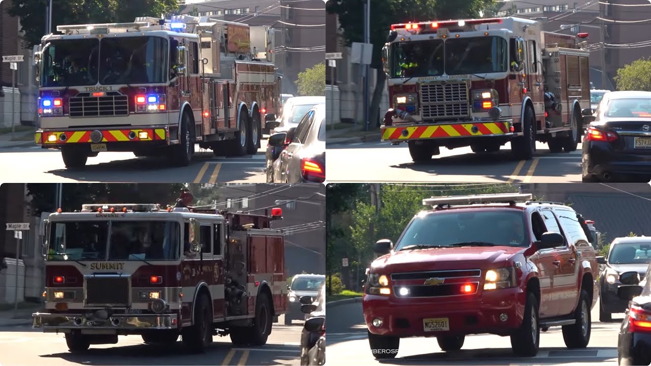 Summit Fire Department responding - YouTube