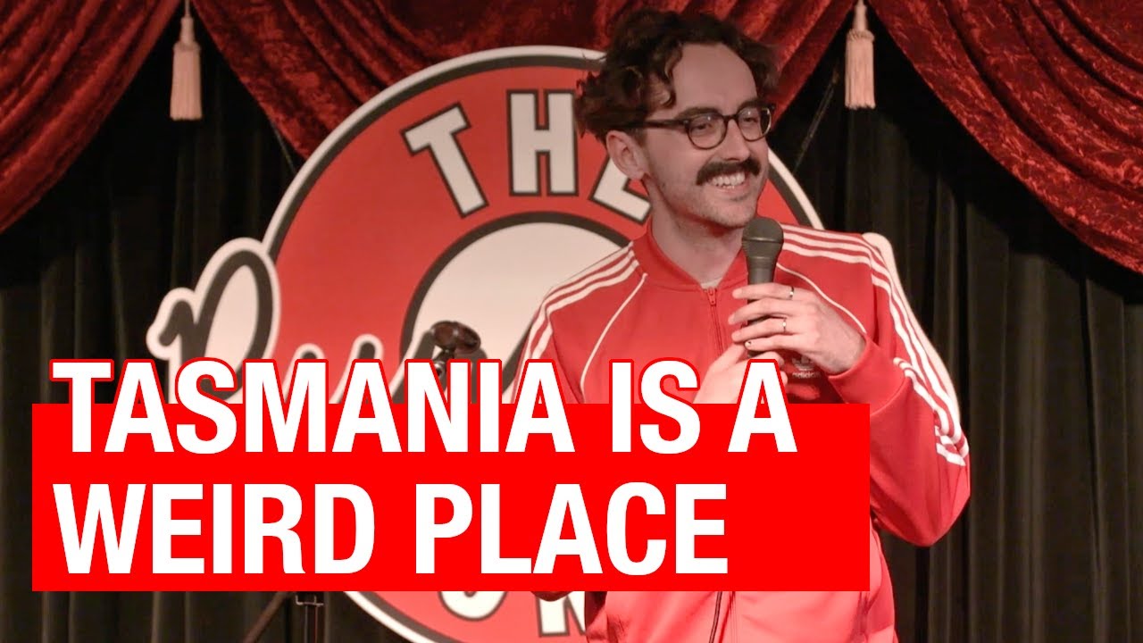 Aussie Comedian meets a Normal Tasmanian - Daniel Muggleton - YouTube