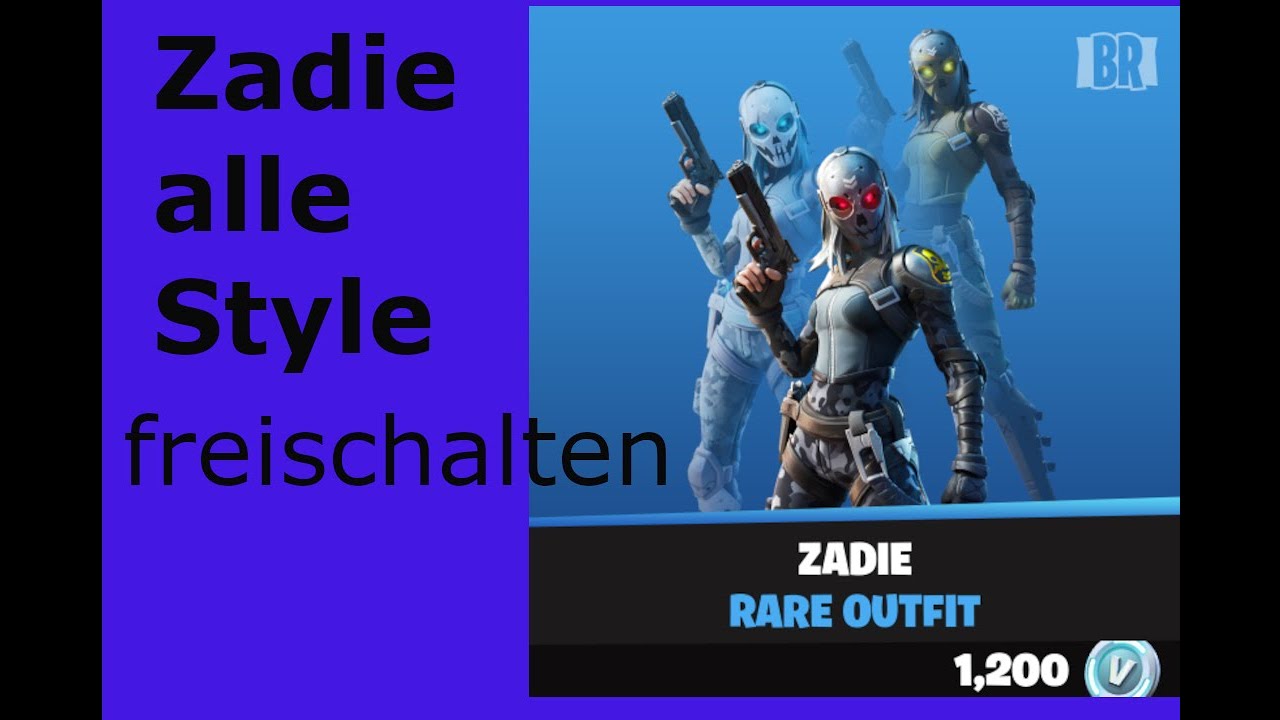 Alle Styles von Zadie freischalten - YouTube