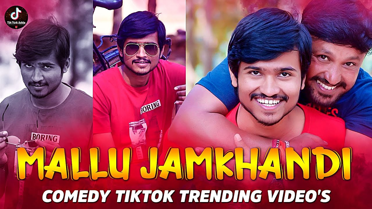 Mallu Jamkhandi Comedy tiktok Trending video's - YouTube