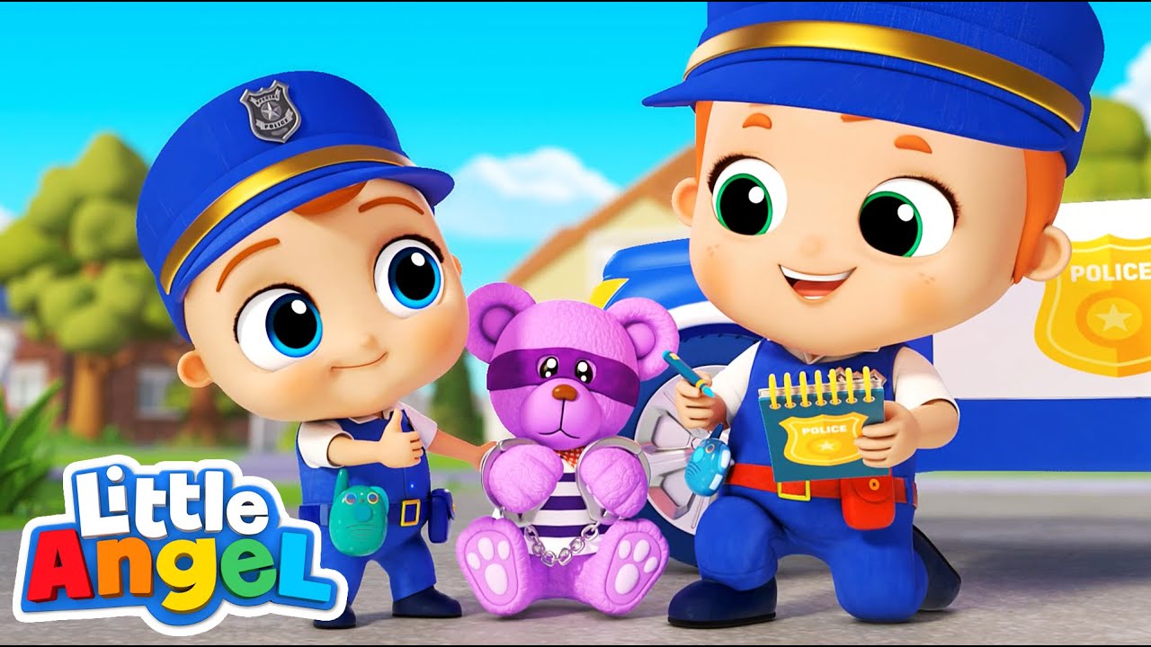 If I was a Police Officer! | Little Angel Job and Career Songs ...