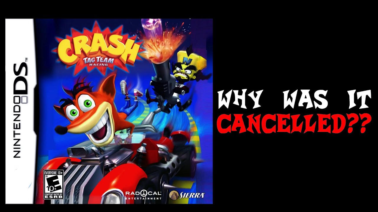 The CANCELLED DS Port of Crash Tag Team Racing - YouTube