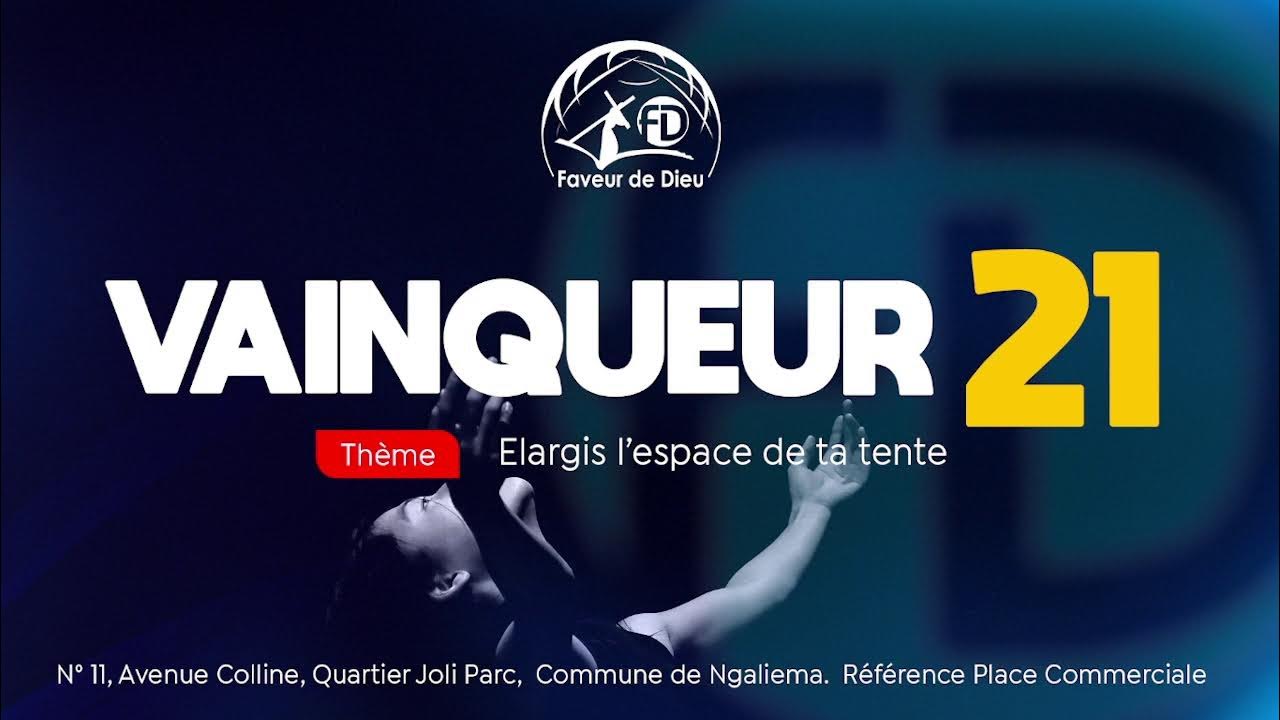 Élargis l'espace de ta tente l Vainqueur21 l Jour 11 l Pasteur Jean-Claude SENDWE - YouTube
