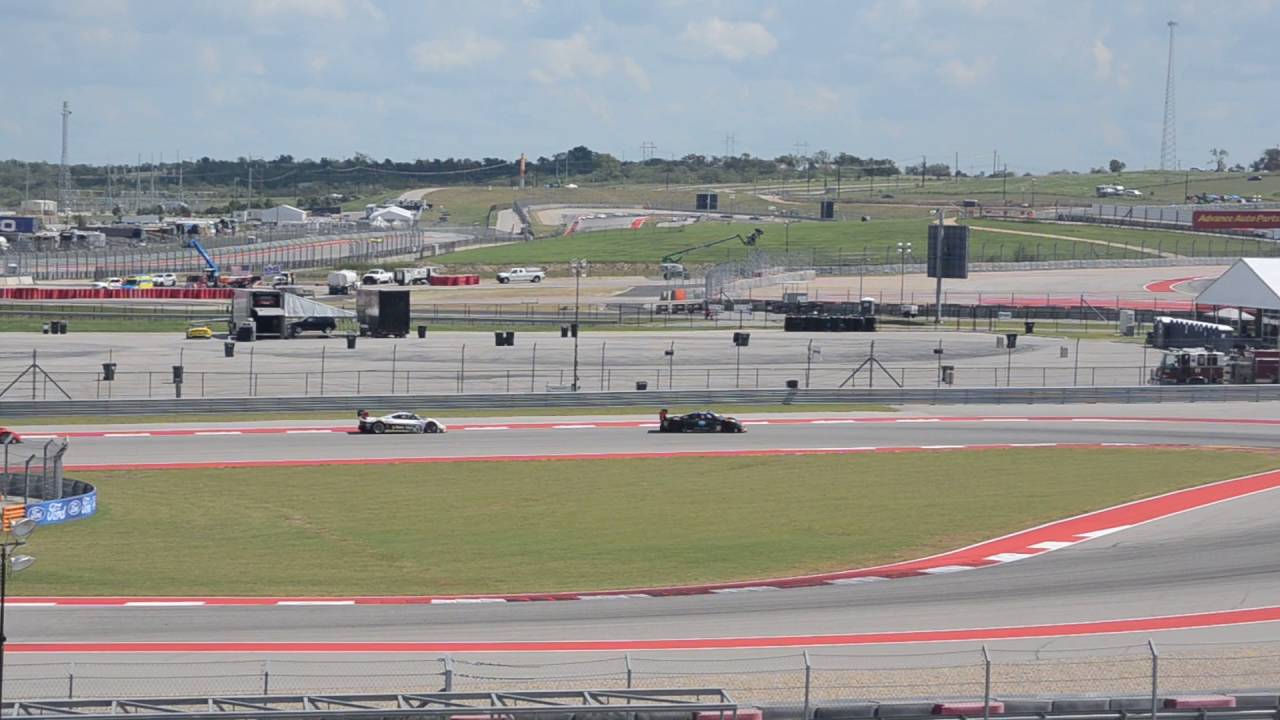 2016 Lone Star Le Mans (IMSA USCC) - Zoomed In On The Stadium Section ...