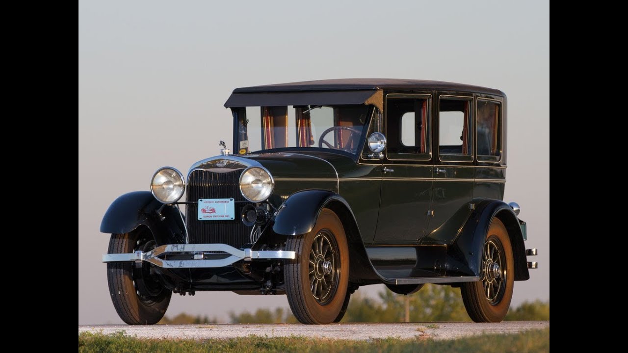 1927 Lincoln Model L Seven Passenger Berline $46,200 SOLD! - YouTube