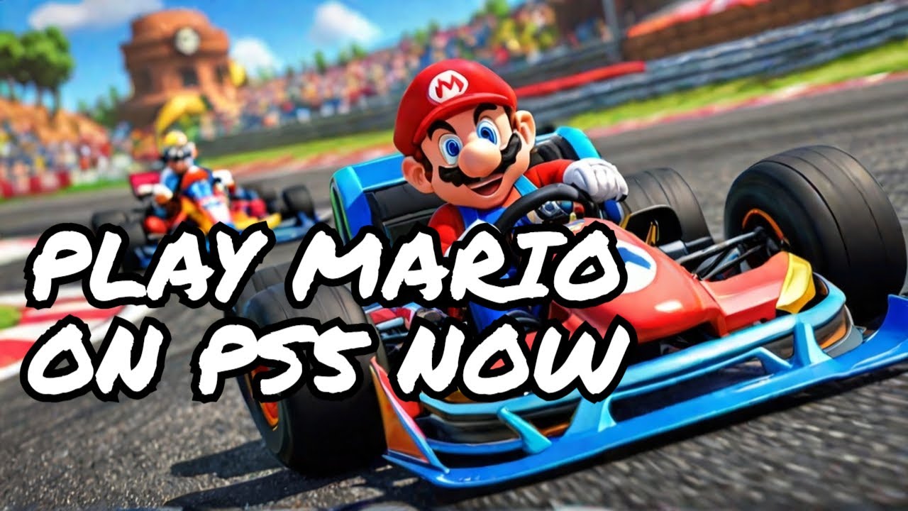"INSANE! Mario Kart 8 Deluxe Now Playable on Jailbroken PS5! - YouTube