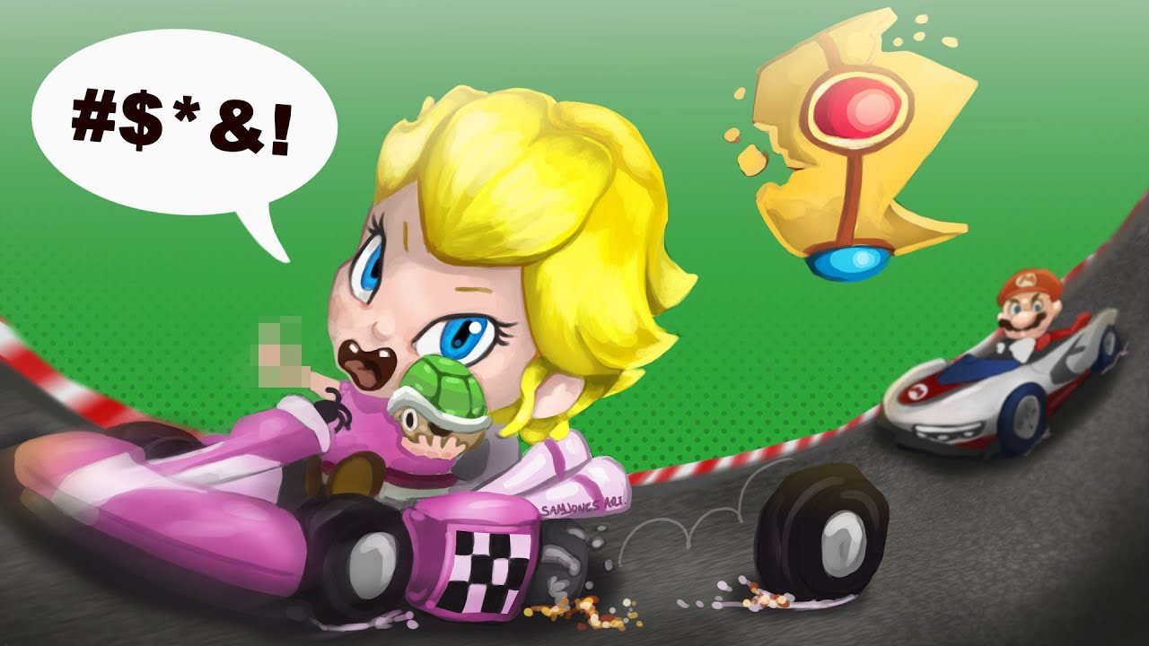 Mario Kart 8 Funny Moments w/ Friends - WORST PLAYER EVER, INTENSE RAGE ...