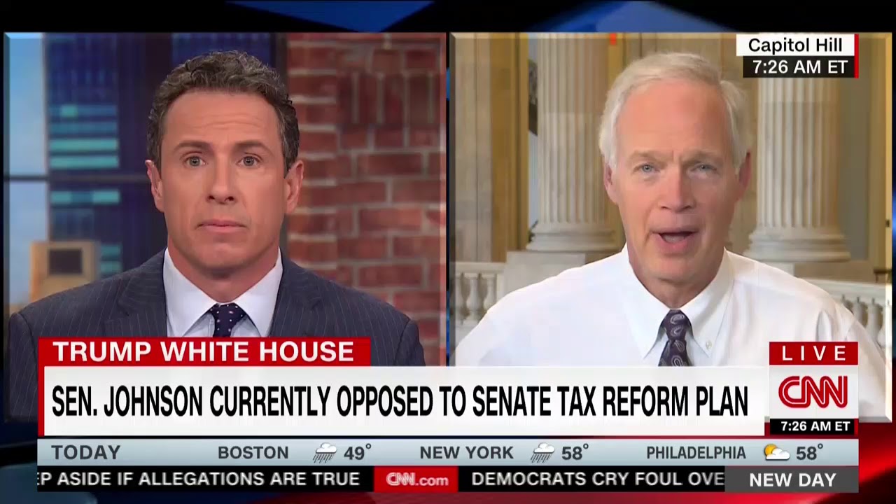 Sen. Johnson on CNN's New Day - YouTube