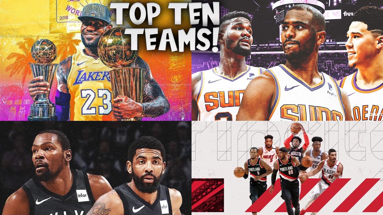 The TOP 10 Teams in the NBA! (2020-2021 season) - YouTube
