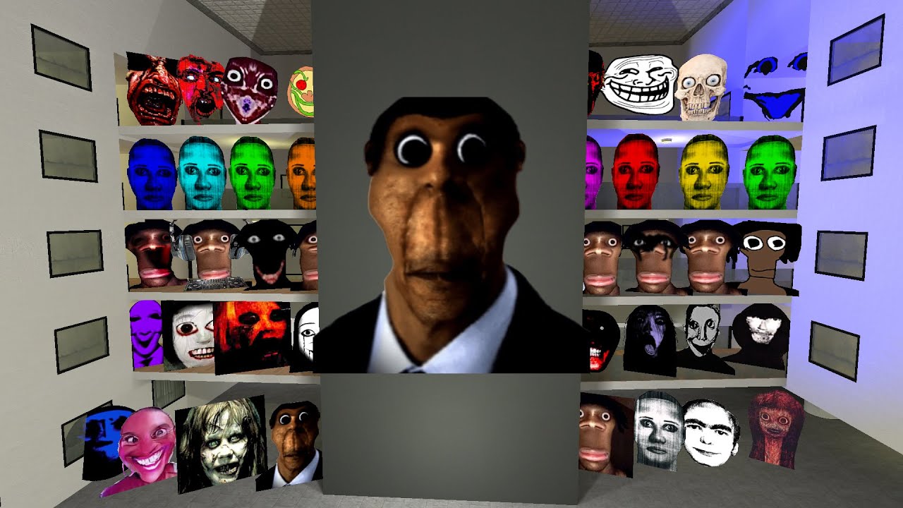 Obunga Nextbots, Selene full color and Nico Nextbots in the Hole ...