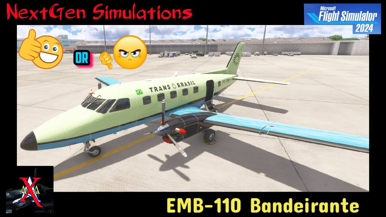 Fly like a Bandit with the Embraer 110 Bandit/Pioneer. Awesome mod for ...