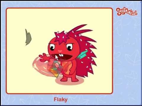 Happy Tree Friends - Flaky's Baseball Smoochie - YouTube