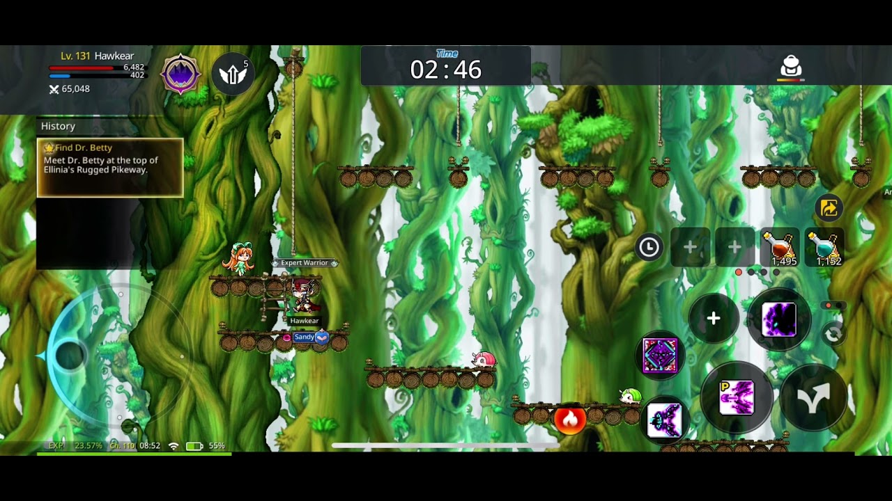 MapleStory M | Story Exploration 1 Episode 5 Jump Quest - YouTube