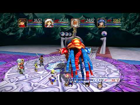 Grandia 2 HD Remaster :boss fight Valmar's Heart [1080p] - YouTube