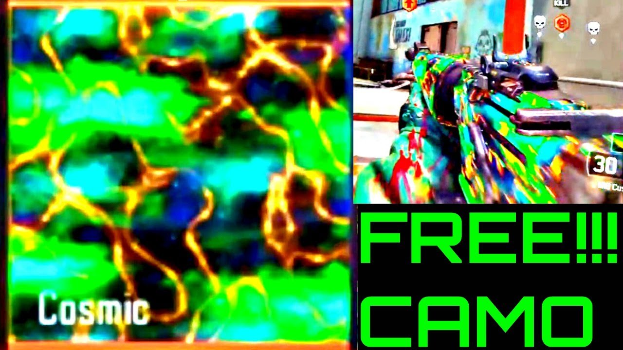 BO3 FREE "COSMIC" CAMO LEAKED!!! - YouTube