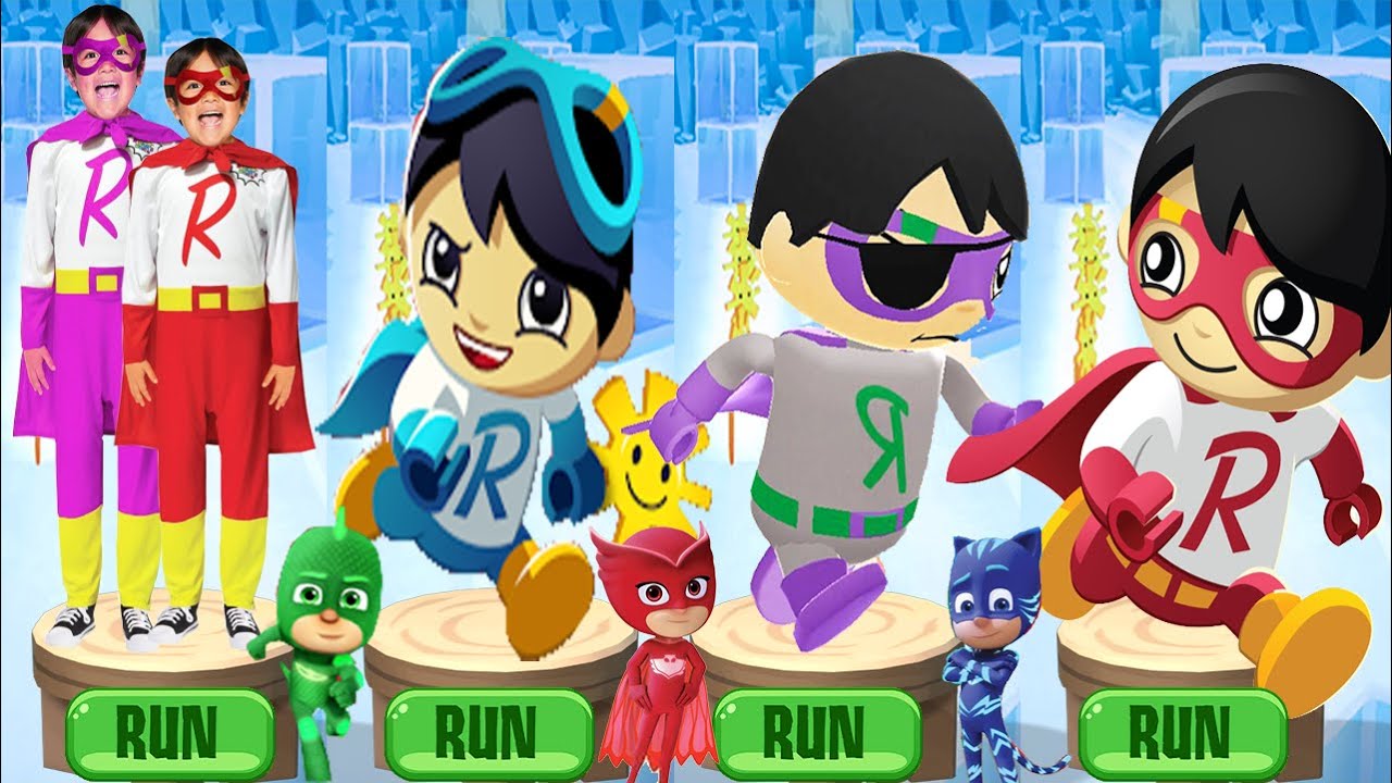 Tag with Ryan - New Highscore Special Episode Dark Titan vs Red Titan ...