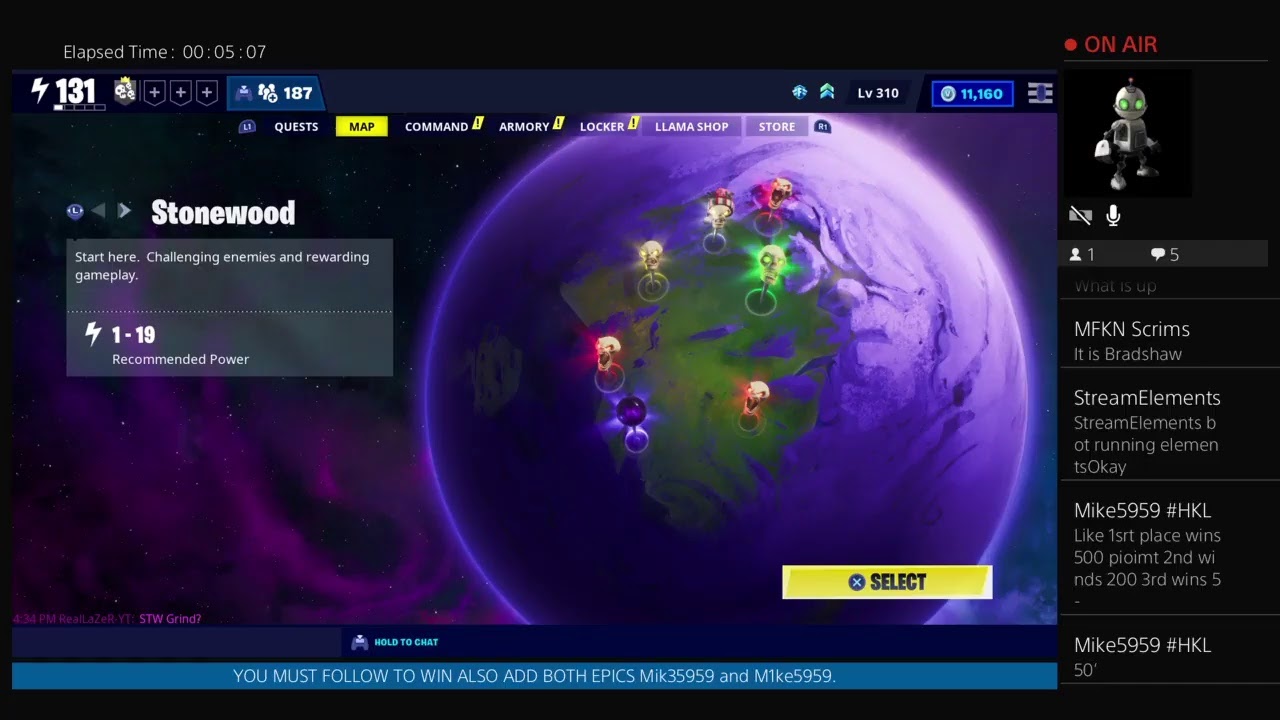FORTNITE STW MSK SCION PL140 MISSIONS PLUS MODDED GIVEAWAY & EVERYONES ...