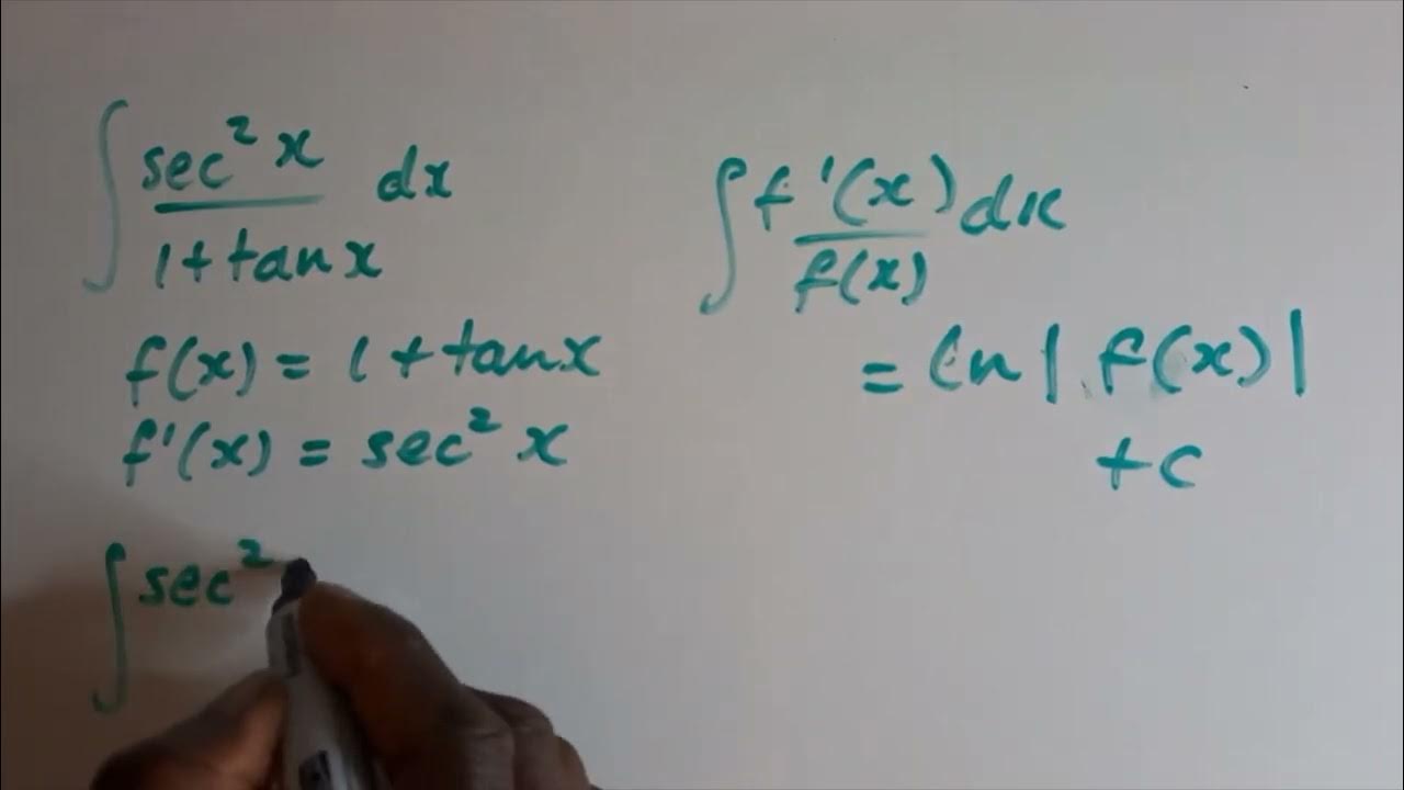 Integrating a rational function 2 - YouTube