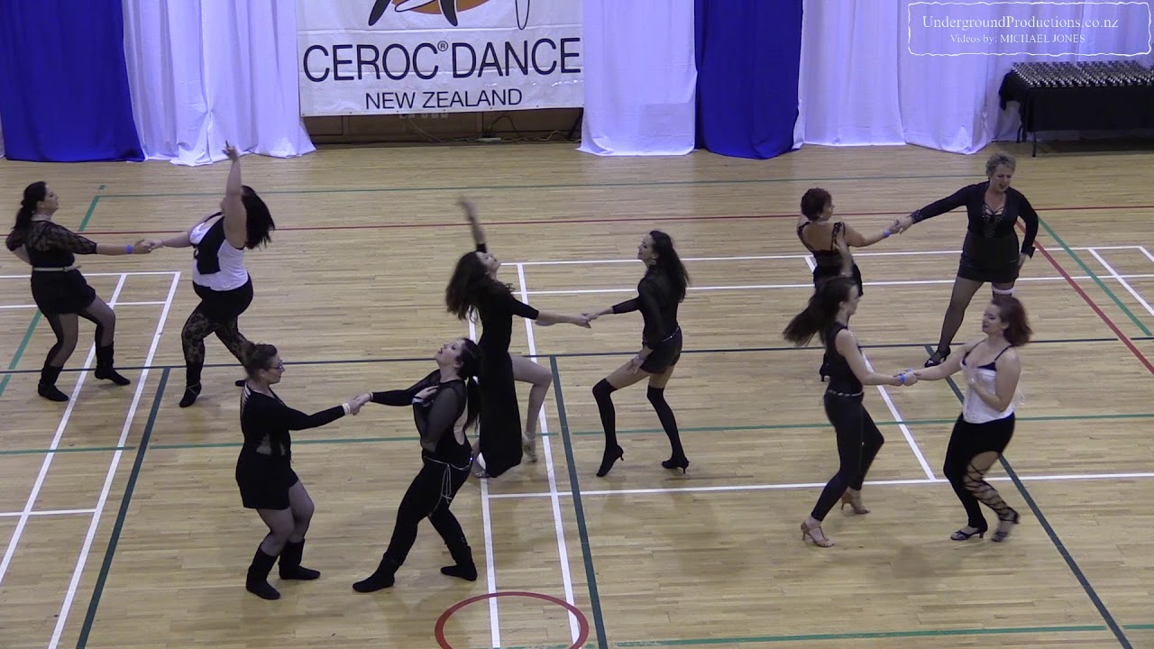 Ceroc NZ Auckland Champs 2018 Team NorWest Adv - YouTube