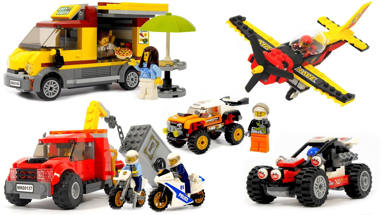 How to Build 6 Amazing Classic LEGO City Sets - YouTube