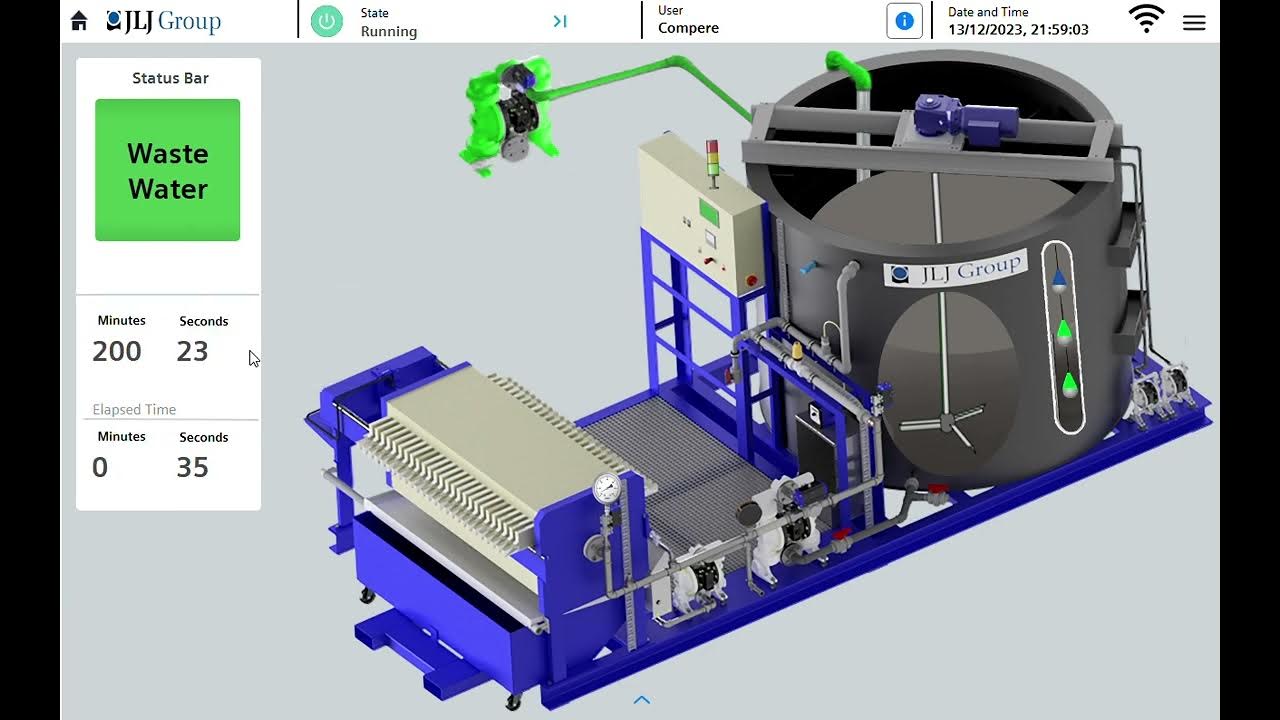 Siemens Unified HMI 3D Animation Project - YouTube