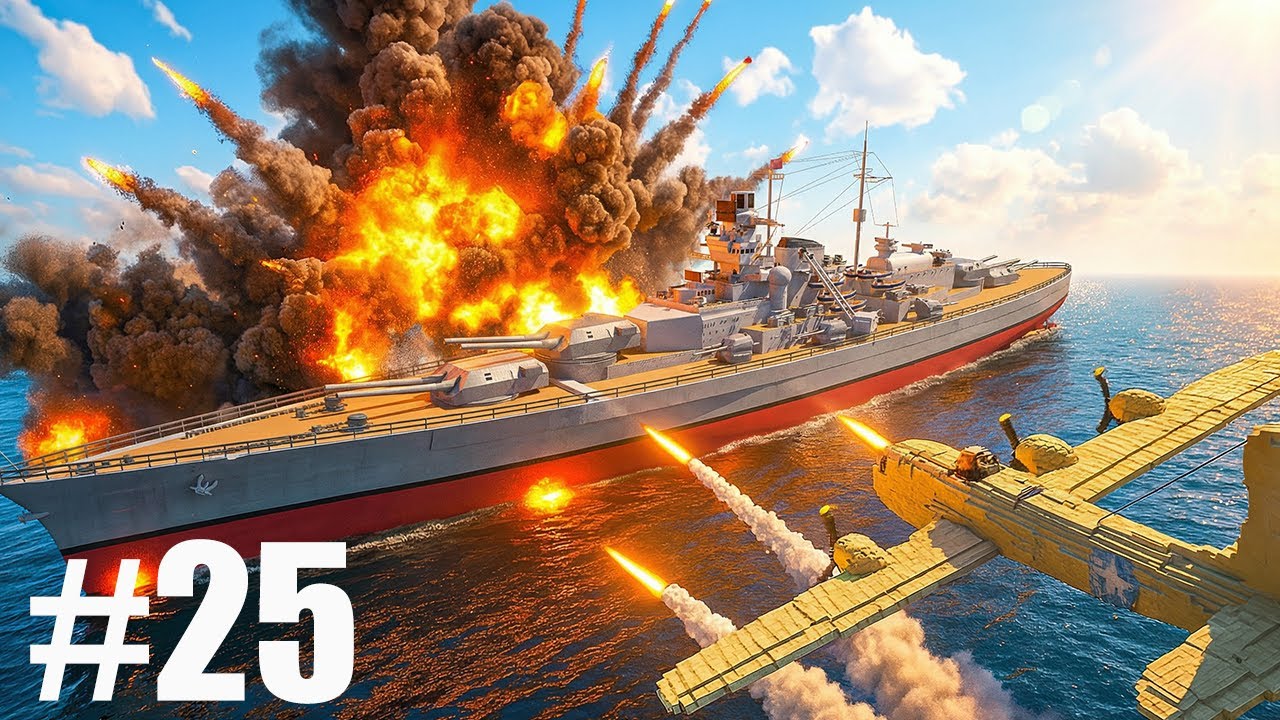 Warplane vs IJN Tosa Free Model (1920 Japanese Battleship) | Teardown ...