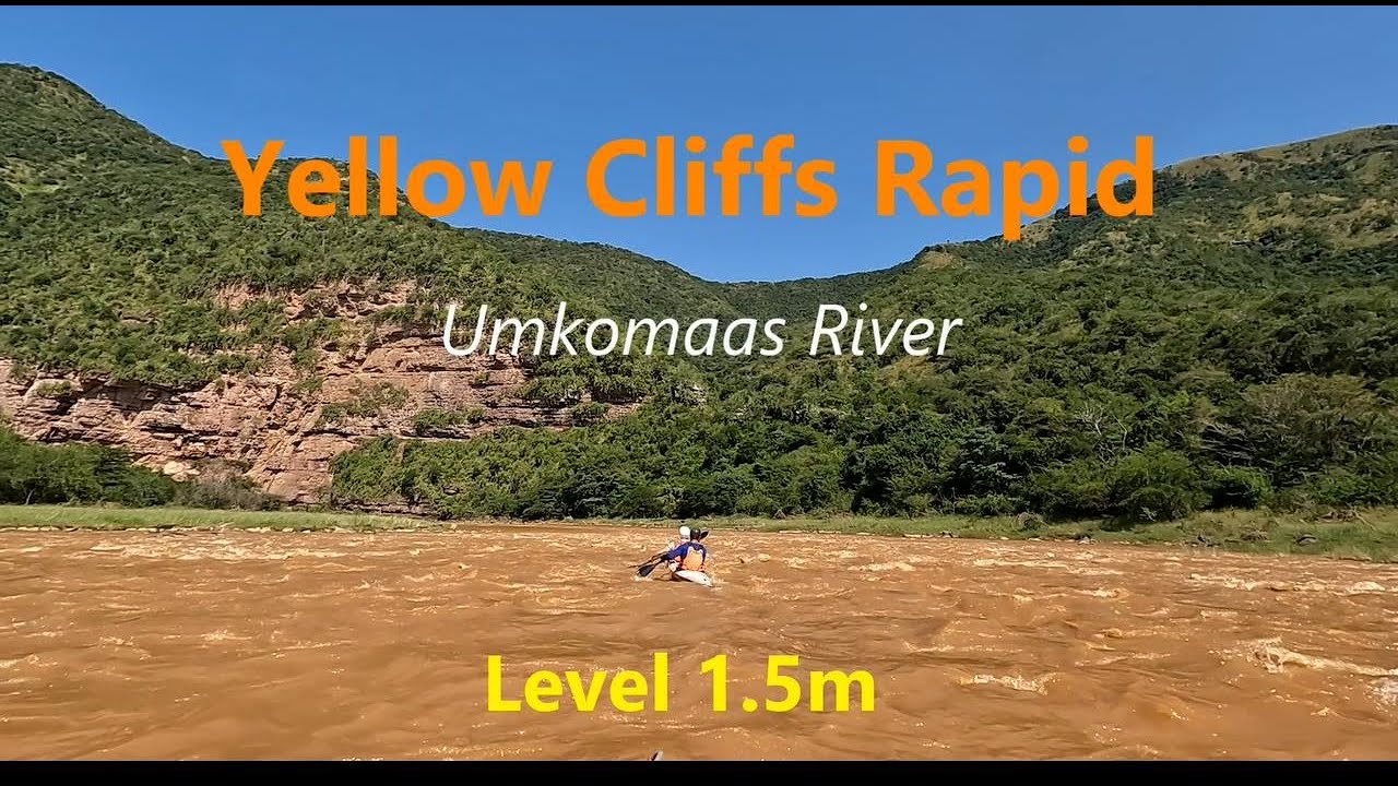 Yellow Cliffs Rapid at 1.5m - YouTube