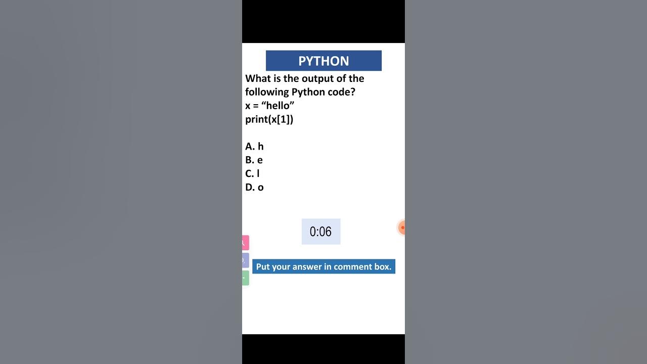 Python Programming Interview Question with Explanation | Best Java Training Institute Online ...