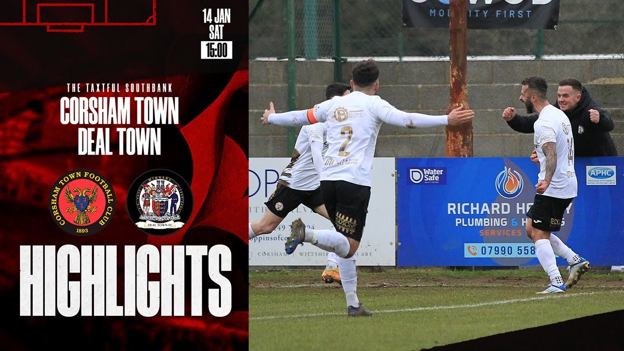 Corsham Town FC 1 V 0 Deal Town FC - FA Vase Fourth Round Match ...