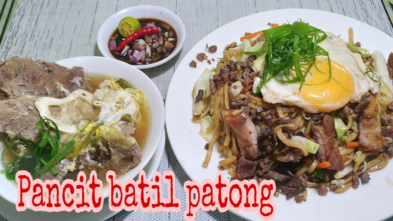 Pancit batil patong | Ilocano's pride | Easy recipe - YouTube