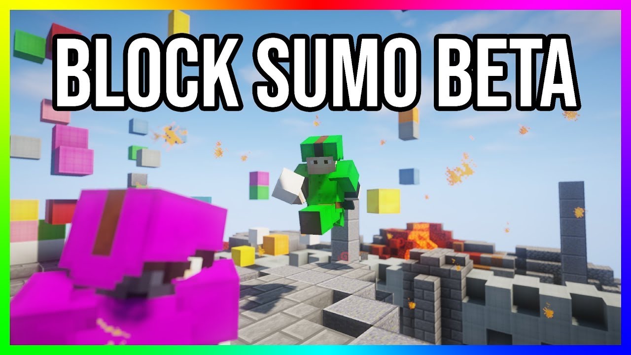 Playing Block Sumo For The First Time On bedwarspractice.club... - YouTube