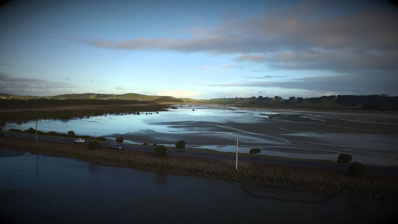 Omaha Bay - drone footage - YouTube