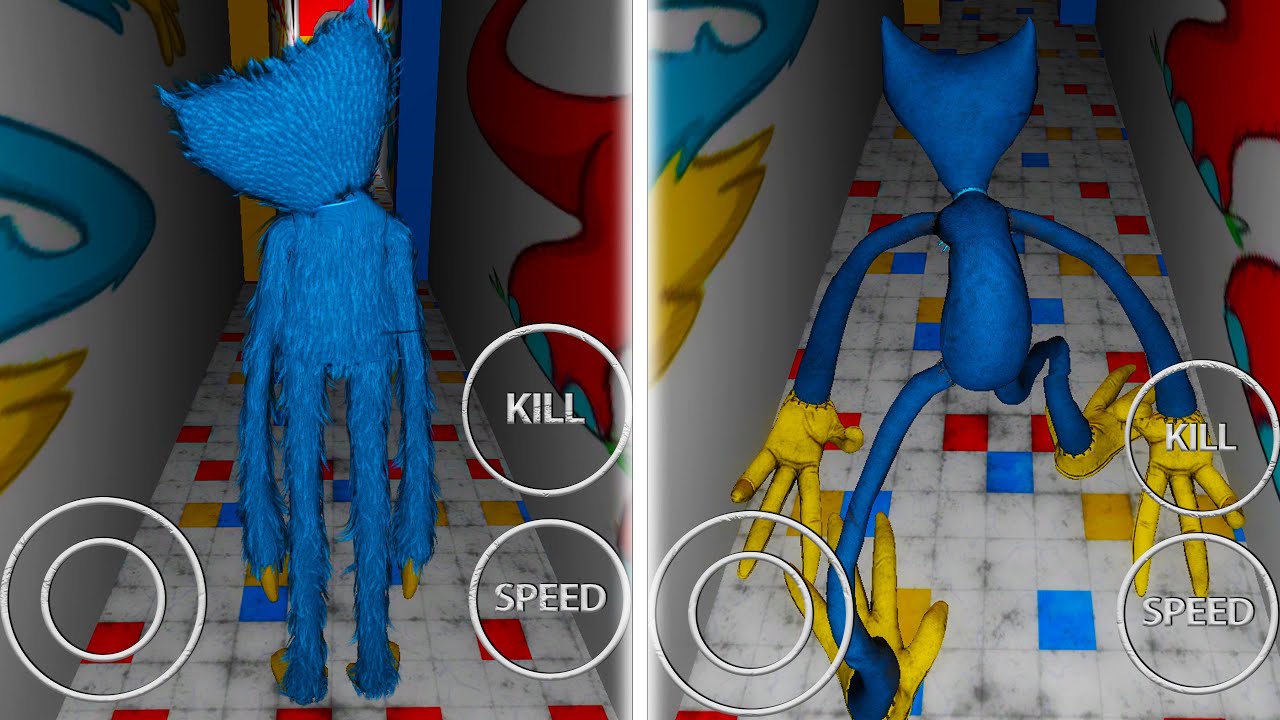 Playing as OLD HUGGY WUGGY vs NEW HUGGY WUGGY in Garry's Mod! - YouTube