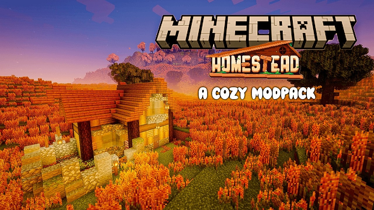 Minecraft's Most Relaxing Modpack - Homestead - YouTube