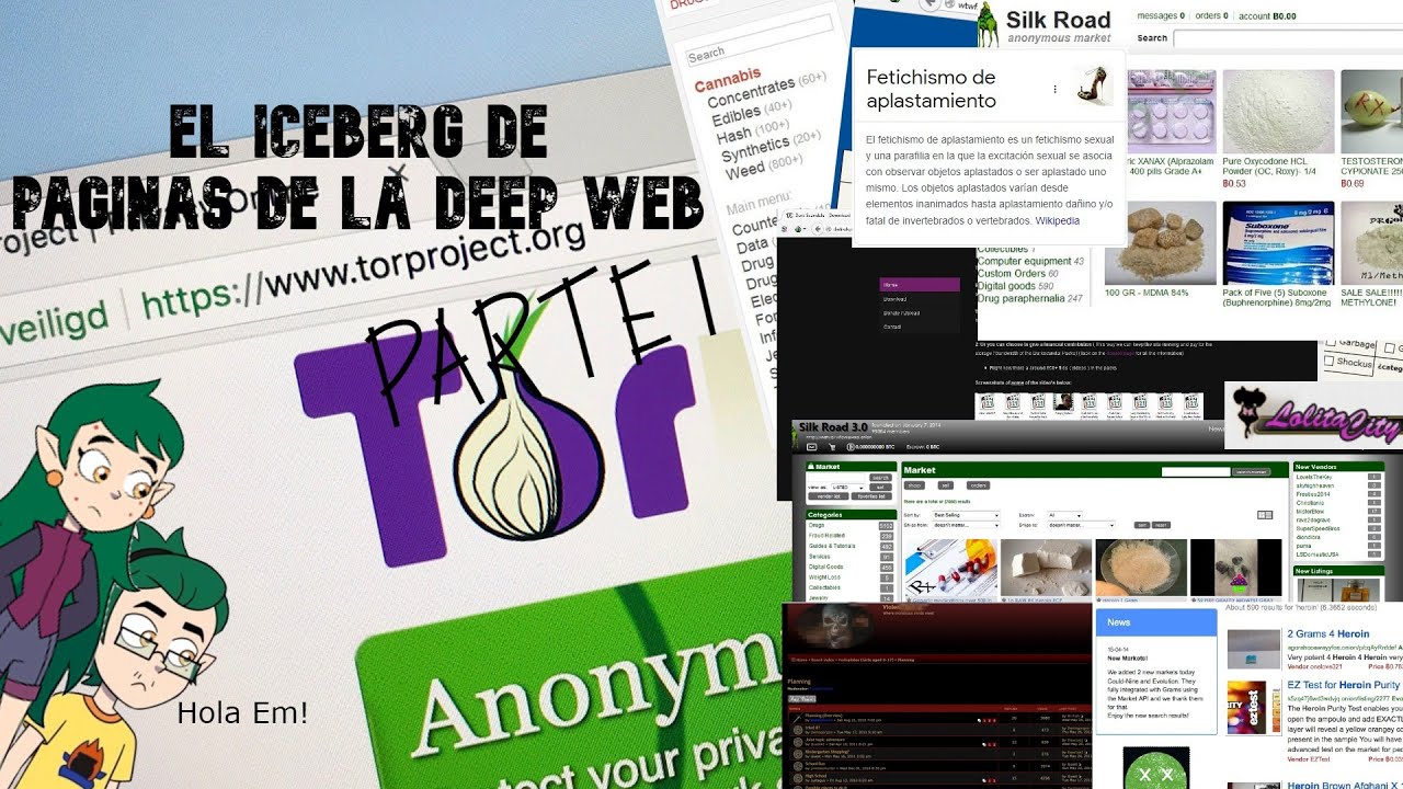 El Iceberg De Paginas De La Red Profunda Parte 1 - YouTube