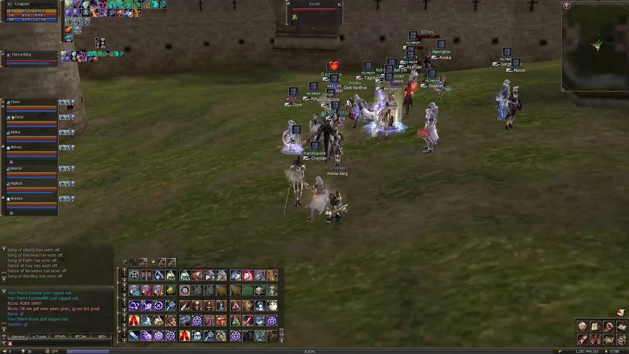 Lineage 2 Classic Club Hero Arcana Lord Siege 121221 - YouTube