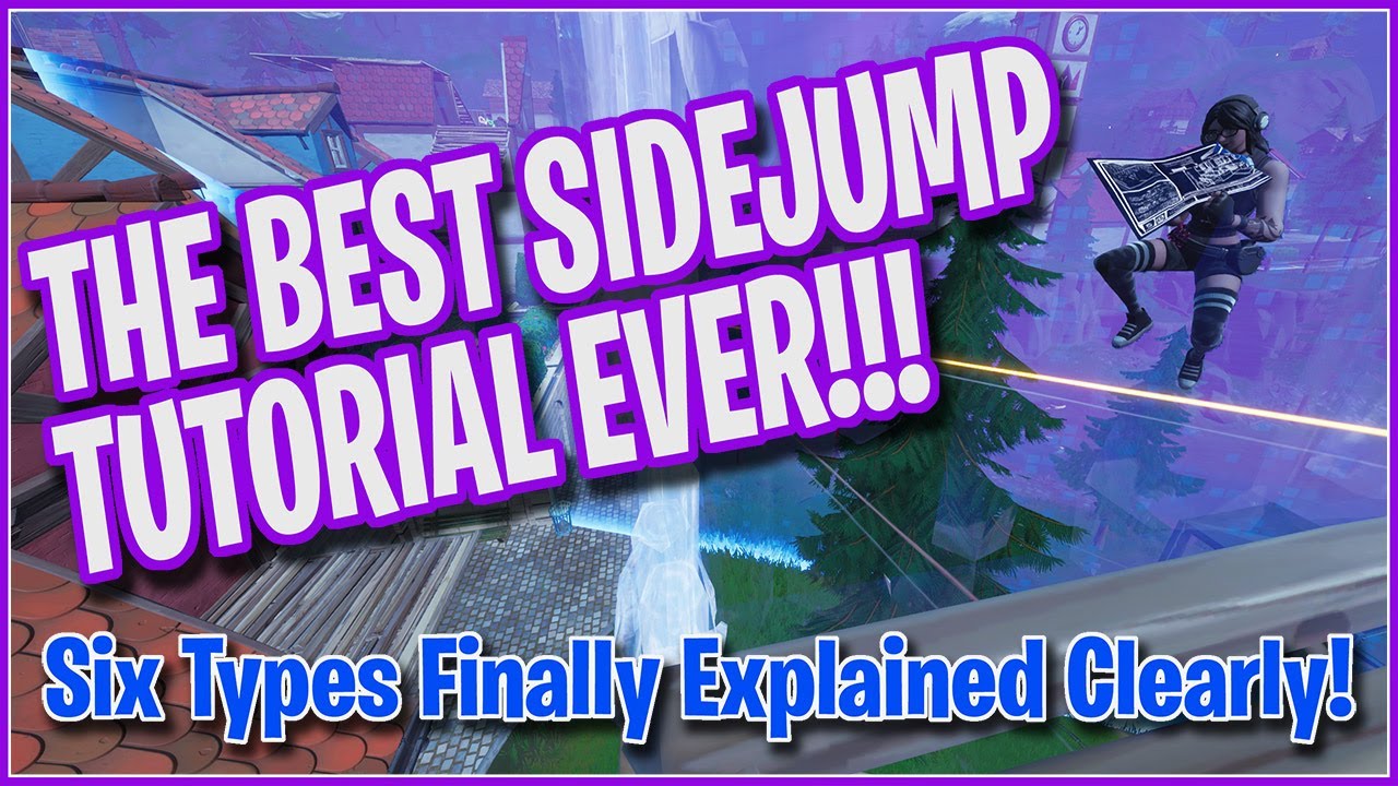 How to Side Jump - Fortnite Tutorial - YouTube